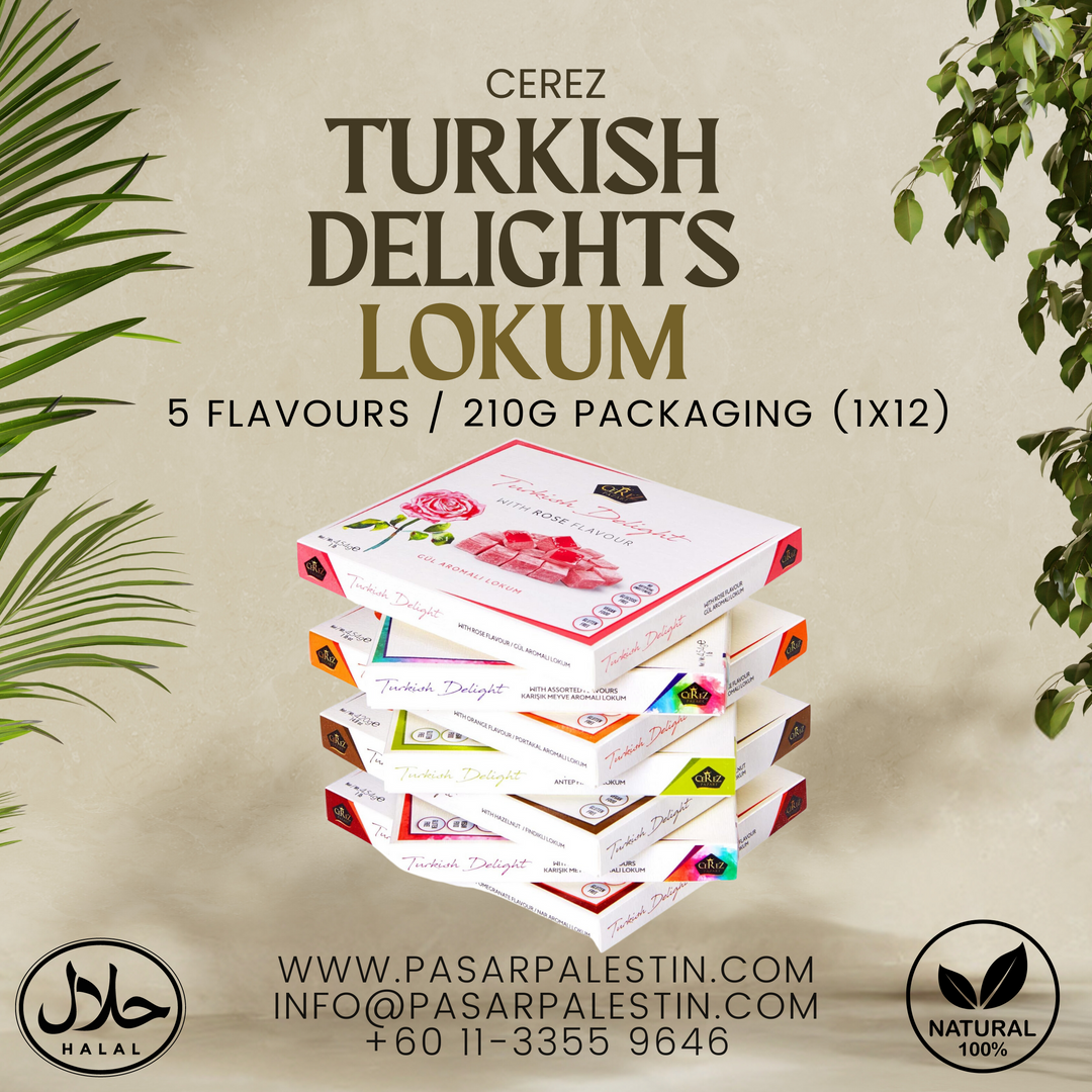 CEREZ Turkish Lokum – Pasar Palestin